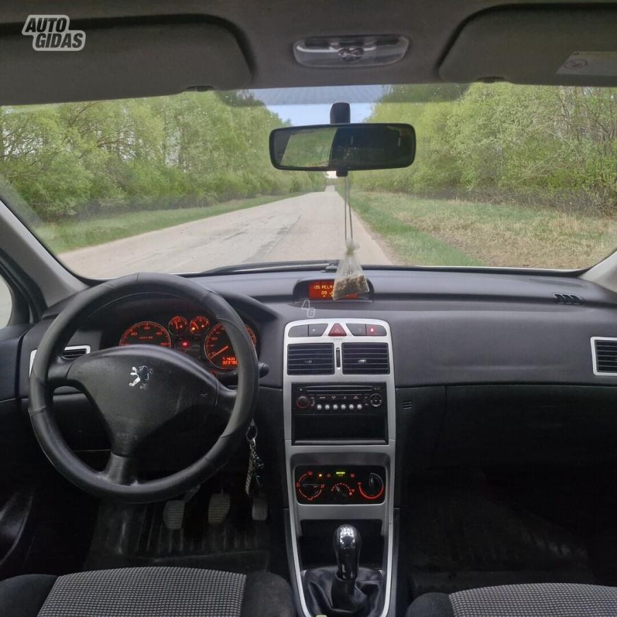 Серый Пежо 307 2006 в Пакруойис, объемом двигателя 1.60 л и пробегом 330 тыс. км за 850 €, фото 7 на AUTOMOTO.COM.LV