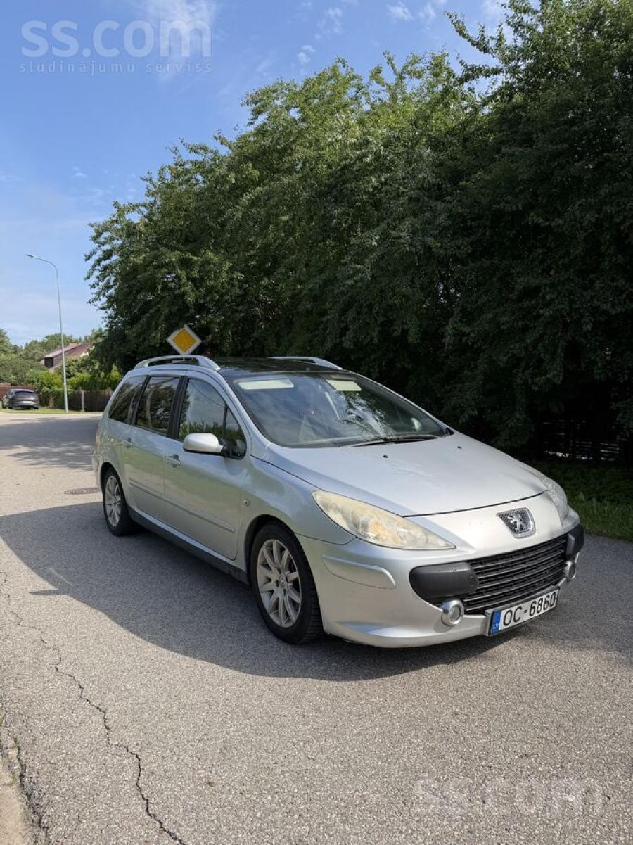 Pelēks Peugeot 307 2006 Jūrmala, ar dzinēja tilpumu 2.00 L un nobraukumu 390 tūkst. km par 1100 €, foto 1 vietnē AUTOMOTO.COM.LV