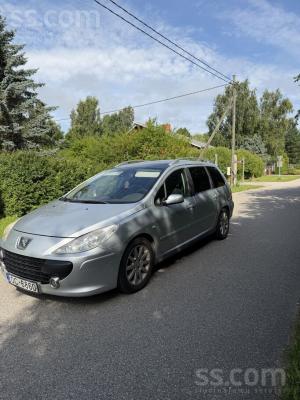 Pelēks Peugeot 307 2006 Jūrmala, ar dzinēja tilpumu 2.00 L un nobraukumu 390 tūkst. km par 1100 €, foto 3 vietnē AUTOMOTO.COM.LV