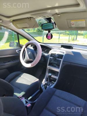 Pelēks Peugeot 307 2006 Jūrmala, ar dzinēja tilpumu 2.00 L un nobraukumu 390 tūkst. km par 1100 €, foto 8 vietnē AUTOMOTO.COM.LV