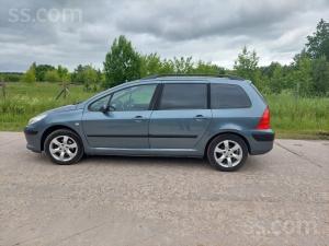 Pelēks Peugeot 307 2007 Daugavpils, ar dzinēja tilpumu 1.60 L un nobraukumu 389 tūkst. km par 1950 €, foto  vietnē AUTOMOTO.COM.LV