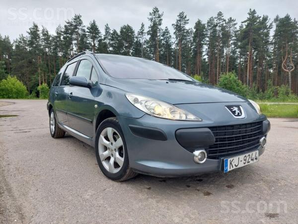 Pelēks Peugeot 307 2007 Daugavpils, ar dzinēja tilpumu 1.60 L un nobraukumu 389 tūkst. km par 1950 €, foto 4 vietnē AUTOMOTO.COM.LV