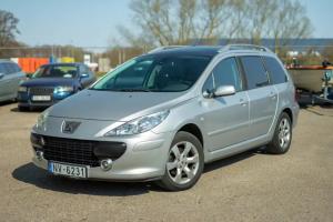 Grey Peugeot 307 2007 in Liepaja, with an engine capacity of 2.00 L and mileage of 246 thousand km for 2700 €, photo  on AUTOMOTO.COM.LV