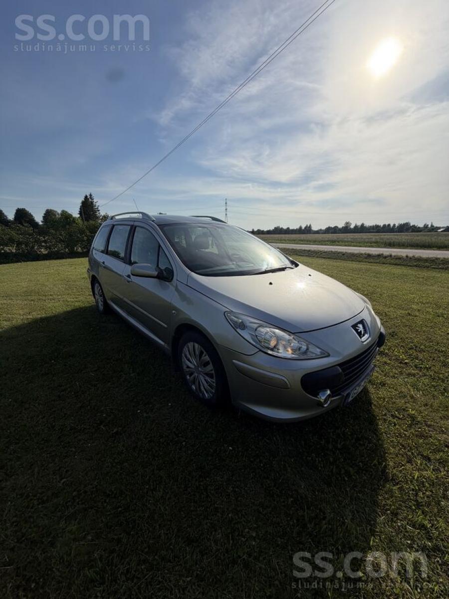 Pelēks Peugeot 307 2007 Tukums, ar dzinēja tilpumu 1.60 L un nobraukumu 195 tūkst. km par 1550 €, foto 8 vietnē AUTOMOTO.COM.LV