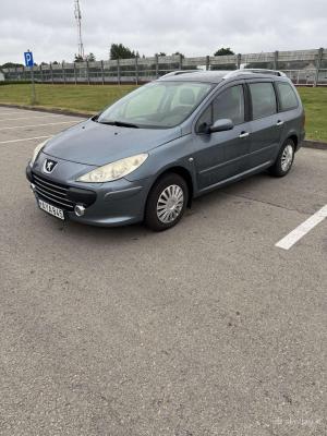 Pelēks Peugeot 307 2007 Kazlų Rūda, ar dzinēja tilpumu 1.60 L un nobraukumu 282 tūkst. km par 1300 €, foto  vietnē AUTOMOTO.COM.LV