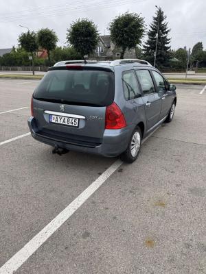 Серый Пежо 307 2007 в Казлу-Руда, объемом двигателя 1.60 л и пробегом 282 тыс. км за 1300 €, фото 9 на AUTOMOTO.COM.LV