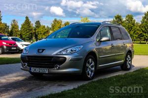 Серый Пежо 307 2007 в Елгава, объемом двигателя 1.60 л и пробегом 299 тыс. км за 2190 €, фото  на AUTOMOTO.COM.LV