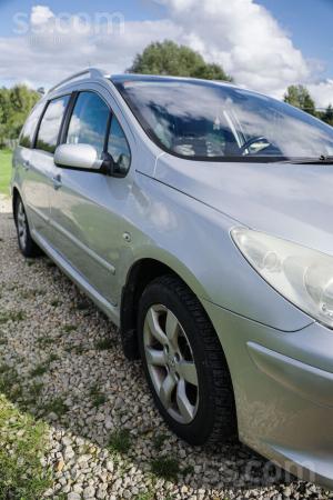 Pelēks Peugeot 307 2007 Rīga, ar dzinēja tilpumu 1.60 L un nobraukumu 133 tūkst. km par 1900 €, foto 6 vietnē AUTOMOTO.COM.LV