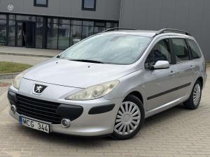Pelēks Peugeot 307 2008 Viļņa, ar dzinēja tilpumu 2.00 L un nobraukumu 350 tūkst. km par 1200 €, foto 3 vietnē AUTOMOTO.COM.LV
