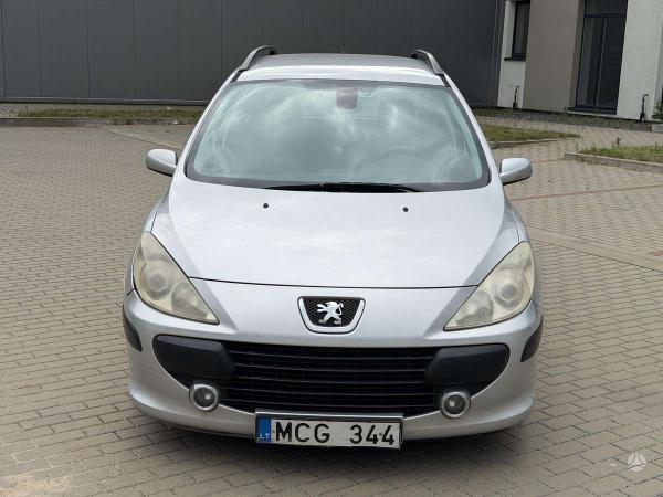 Pelēks Peugeot 307 2008 Viļņa, ar dzinēja tilpumu 2.00 L un nobraukumu 350 tūkst. km par 1200 €, foto 4 vietnē AUTOMOTO.COM.LV