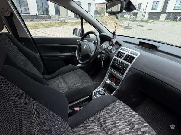 Pelēks Peugeot 307 2008 Viļņa, ar dzinēja tilpumu 2.00 L un nobraukumu 350 tūkst. km par 1200 €, foto 10 vietnē AUTOMOTO.COM.LV