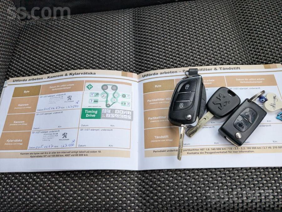 Pelēks Peugeot 307 2008 Aizkraukle, ar dzinēja tilpumu 1.60 L un nobraukumu 246 tūkst. km par 1950 €, foto 8 vietnē AUTOMOTO.COM.LV
