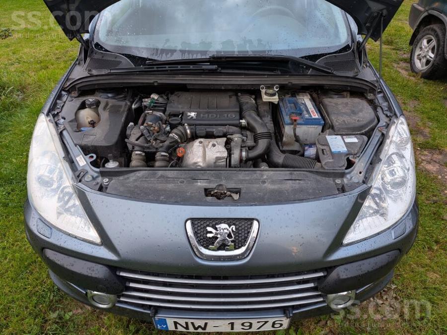 Pelēks Peugeot 307 2008 Aizkraukle, ar dzinēja tilpumu 1.60 L un nobraukumu 246 tūkst. km par 1950 €, foto 15 vietnē AUTOMOTO.COM.LV