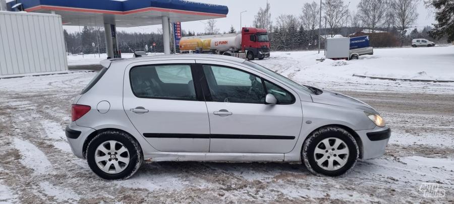 Peugeot 307 2002 Radviliškis, ar dzinēja tilpumu 1.60 L un nobraukumu 264 tūkst. km par 650 €, foto 5 vietnē AUTOMOTO.COM.LV