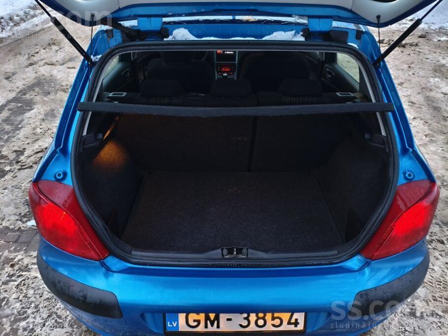 Peugeot 307 2002 Talsi, ar dzinēja tilpumu 1.60 L un nobraukumu 163 tūkst. km par 595 €, foto 5 vietnē AUTOMOTO.COM.LV