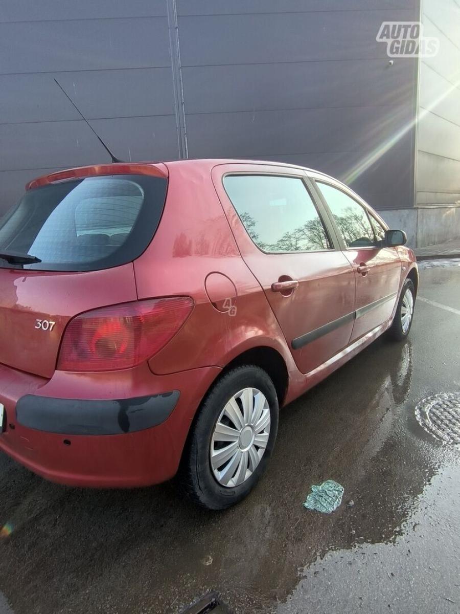 Peugeot 307 2002 in Kaunas, with an engine capacity of 1.60 L and mileage of 250 thousand km for 500 €, photo 4 on AUTOMOTO.COM.LV