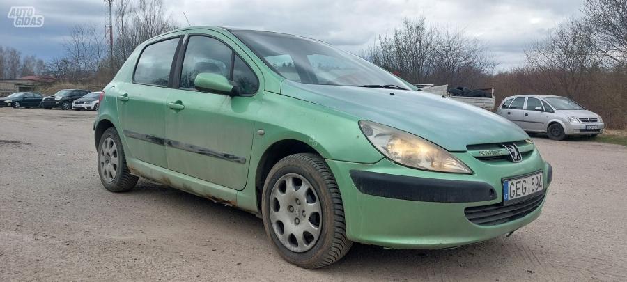 Peugeot 307 2002 Viļņa, ar dzinēja tilpumu 1.60 L un nobraukumu 300 tūkst. km par 370 €, foto 4 vietnē AUTOMOTO.COM.LV