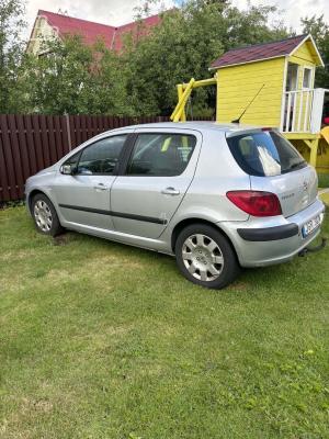 Peugeot 307 2003 in Marijampole, with an engine capacity of 1.90 L and mileage of 350 thousand km for 600 €, photo 4 on AUTOMOTO.COM.LV