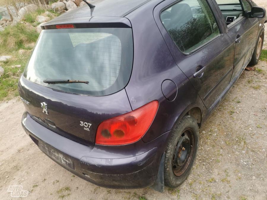 Peugeot 307 2003 Ignalina, ar dzinēja tilpumu 1.90 L un nobraukumu 350 tūkst. km par 230 €, foto 16 vietnē AUTOMOTO.COM.LV