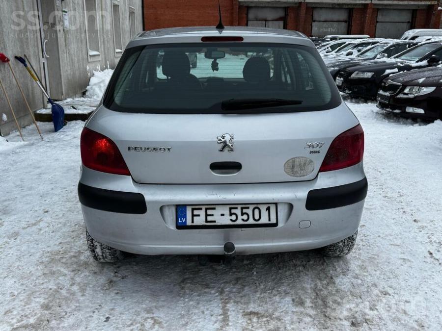 Peugeot 307 2004 Daugavpils, ar dzinēja tilpumu 1.40 L un nobraukumu 297 tūkst. km par 1050 €, foto 8 vietnē AUTOMOTO.COM.LV