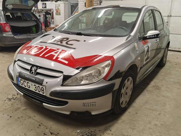 Peugeot 307 2004 Viļņa, ar dzinēja tilpumu 1.60 L un nobraukumu 200 tūkst. km par 280 €, foto 4 vietnē AUTOMOTO.COM.LV