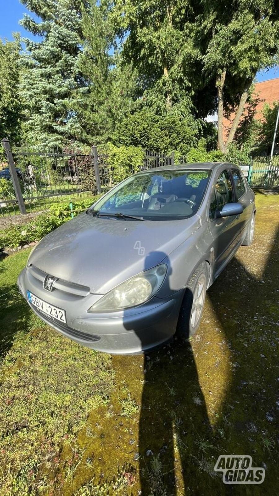Peugeot 307 2004 Šauļi, ar dzinēja tilpumu 2.00 L un nobraukumu 231 tūkst. km par 500 €, foto 7 vietnē AUTOMOTO.COM.LV