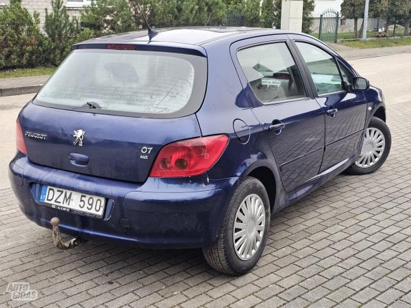 Peugeot 307 2005 in Silute, with an engine capacity of 1.60 L and mileage of 260 thousand km for 550 €, photo 4 on AUTOMOTO.COM.LV