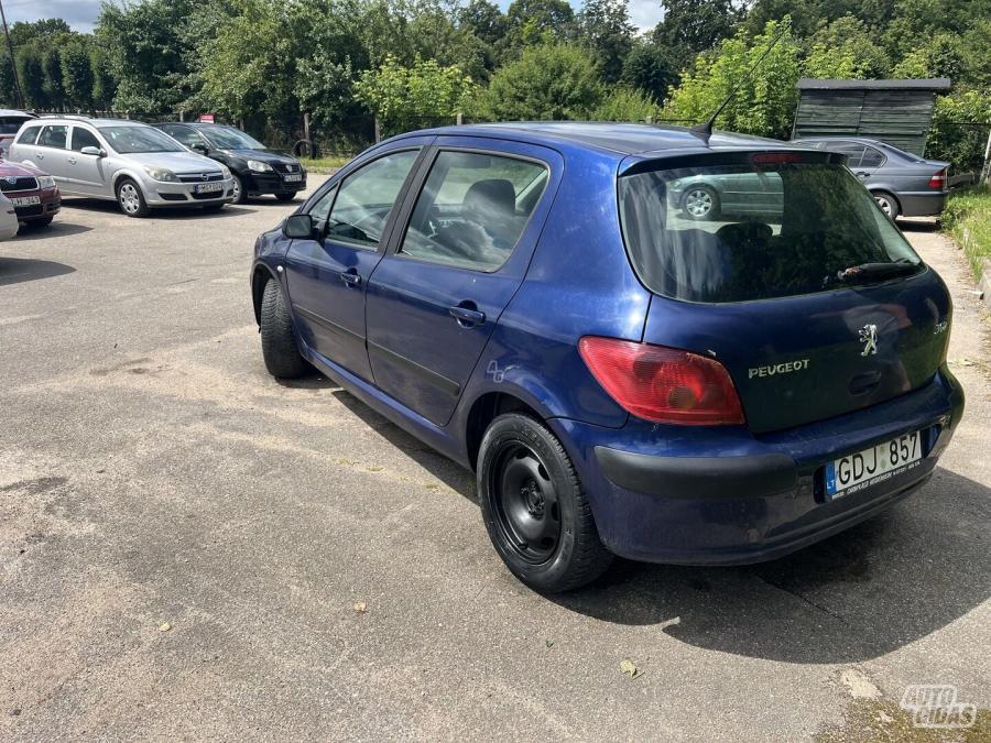 Peugeot 307 2005 in Siauliai, with an engine capacity of 1.60 L and mileage of 0 thousand km for 649 €, photo 7 on AUTOMOTO.COM.LV