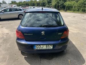 Peugeot 307 2005 in Siauliai, with an engine capacity of 1.60 L and mileage of 0 thousand km for 499 €, photo 6 on AUTOMOTO.COM.LV