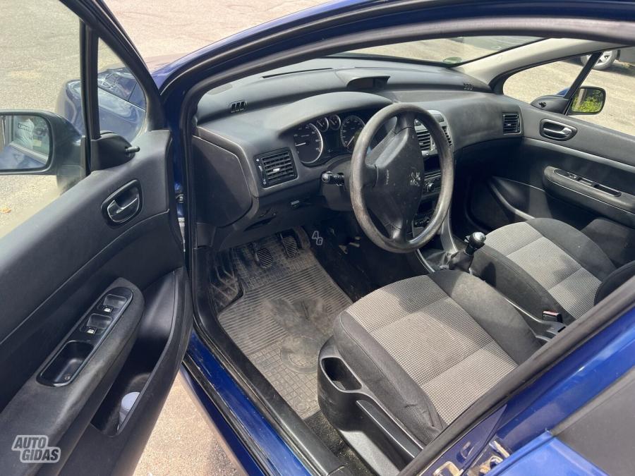 Peugeot 307 2005 in Siauliai, with an engine capacity of 1.60 L and mileage of 0 thousand km for 499 €, photo 10 on AUTOMOTO.COM.LV