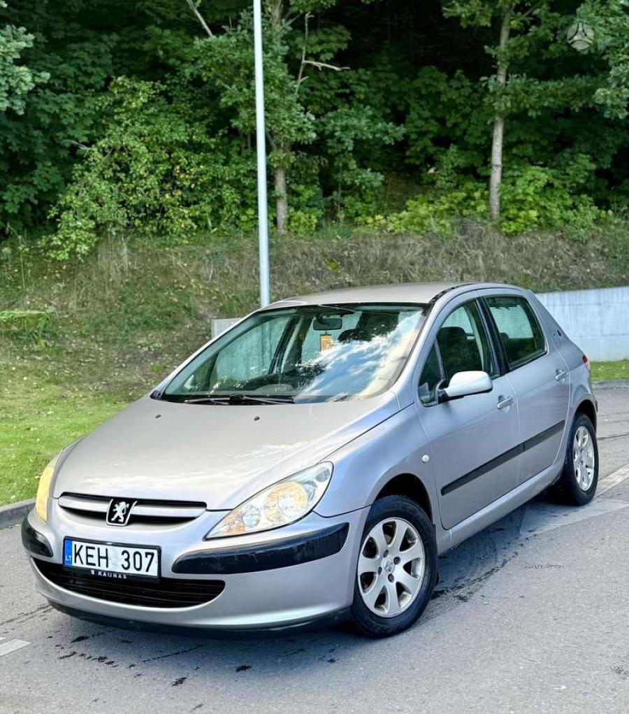 Peugeot 307 2005 Viļņa, ar dzinēja tilpumu 1.60 L un nobraukumu 251 tūkst. km par 750 €, foto 5 vietnē AUTOMOTO.COM.LV
