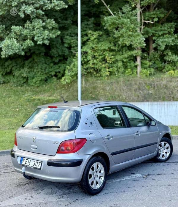 Peugeot 307 2005 in Vilnius on AUTOMOTO.COM.LV Peugeot 307 2005 in Vilnius, with an engine capacity of 1.60 L and mileage of 251 thousand km for 750 €, photo 7 on AUTOMOTO.COM.LV