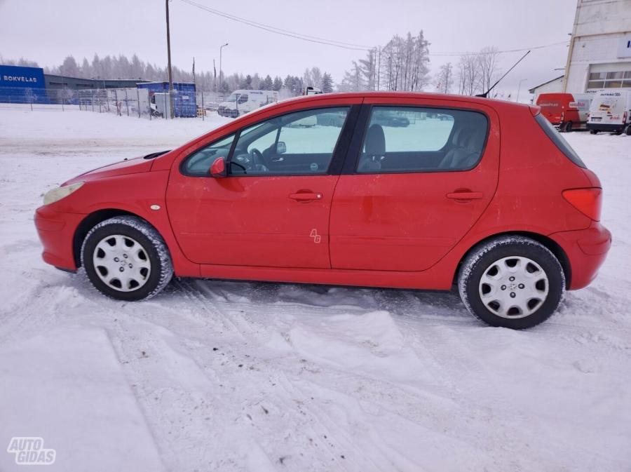 Peugeot 307 2006 in Bliudziai, with an engine capacity of 1.60 L and mileage of 162 thousand km for 1430 €, photo 2 on AUTOMOTO.COM.LV