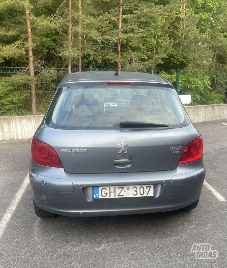 Peugeot 307 2006 in Vilnius, with an engine capacity of 2.00 L and mileage of 300 thousand km for 480 €, photo 5 on AUTOMOTO.COM.LV