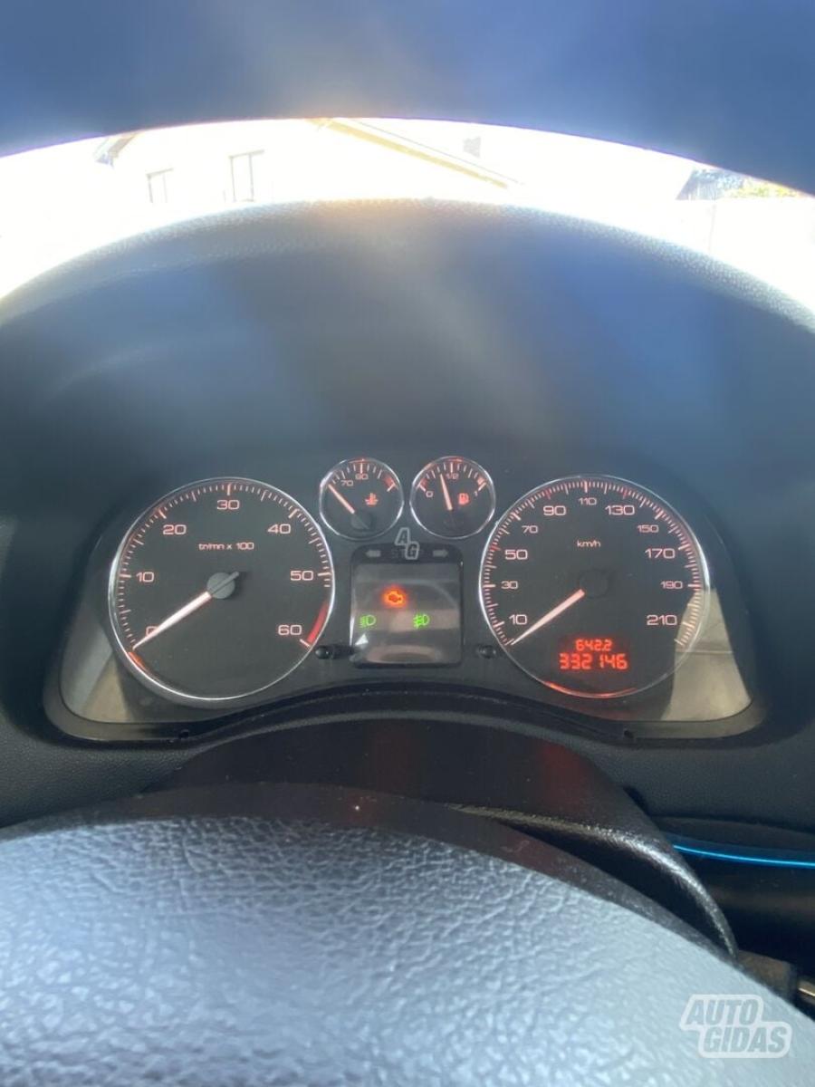Peugeot 307 2006 Kauņa, ar dzinēja tilpumu 1.60 L un nobraukumu 332 tūkst. km par 1000 €, foto 10 vietnē AUTOMOTO.COM.LV