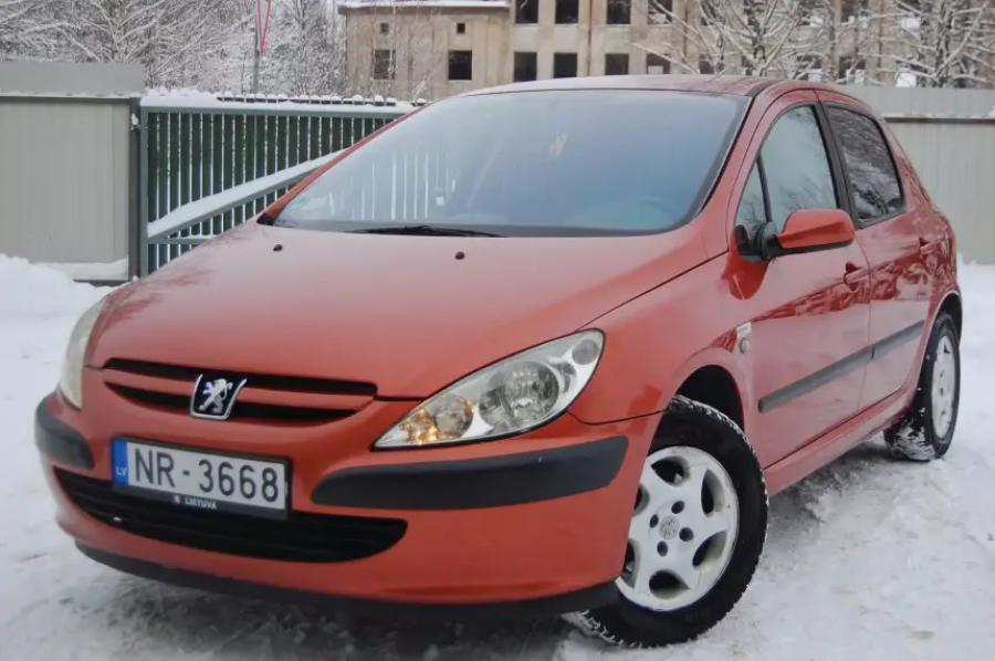 Oranžs Peugeot 307 2002 Jēkabpils, ar dzinēja tilpumu 1.60 L un nobraukumu 300 tūkst. km par 1300 €, foto 1 vietnē AUTOMOTO.COM.LV