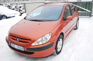 Oranžs Peugeot 307 2002 Jēkabpils, ar dzinēja tilpumu 1.60 L un nobraukumu 300 tūkst. km par 1300 €, foto 4 vietnē AUTOMOTO.COM.LV
