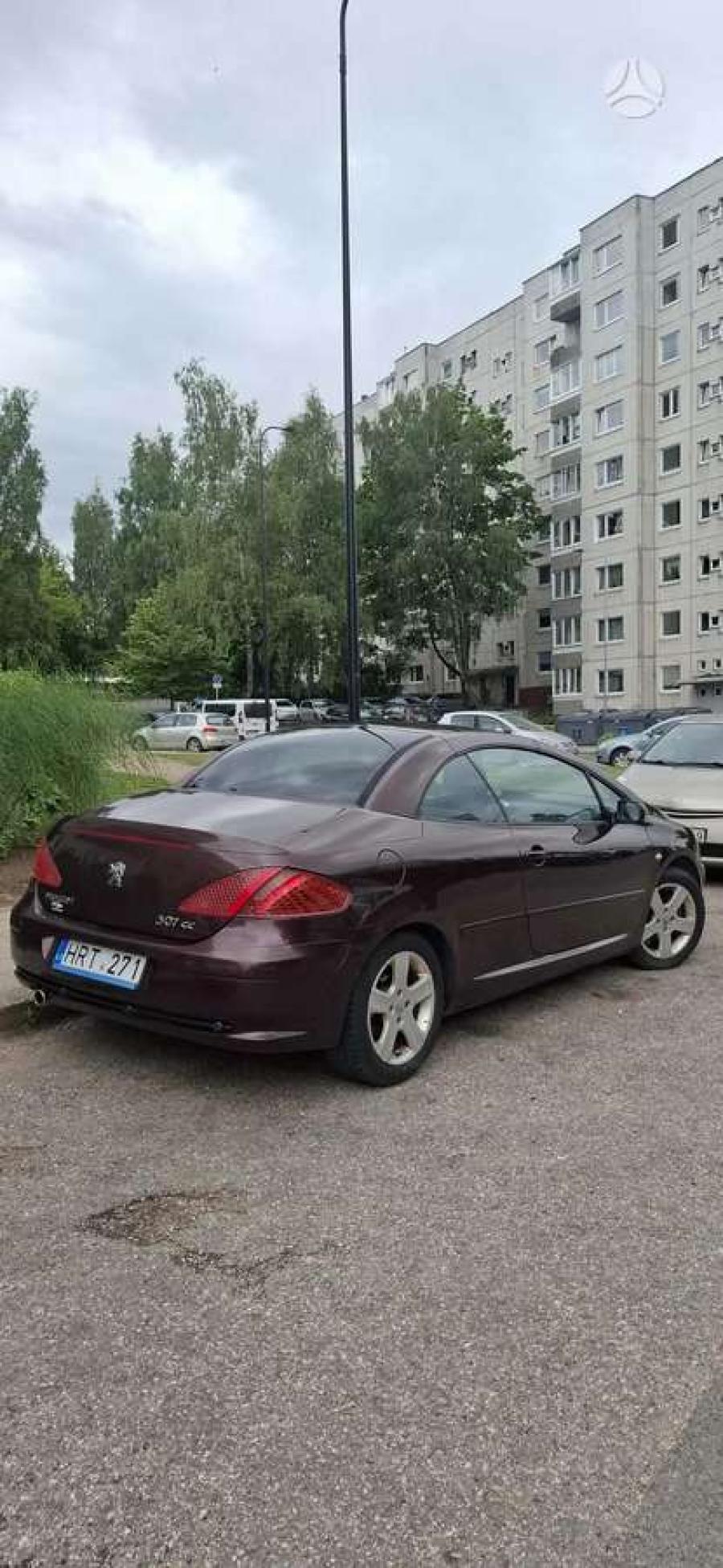 Красный Пежо 307 2003 в Вильнюс, объемом двигателя 2.00 л и пробегом 313 тыс. км за 990 €, фото 4 на AUTOMOTO.COM.LV