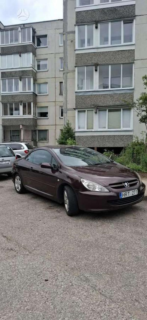 Красный Пежо 307 2003 в Вильнюс, объемом двигателя 2.00 л и пробегом 313 тыс. км за 990 €, фото 7 на AUTOMOTO.COM.LV