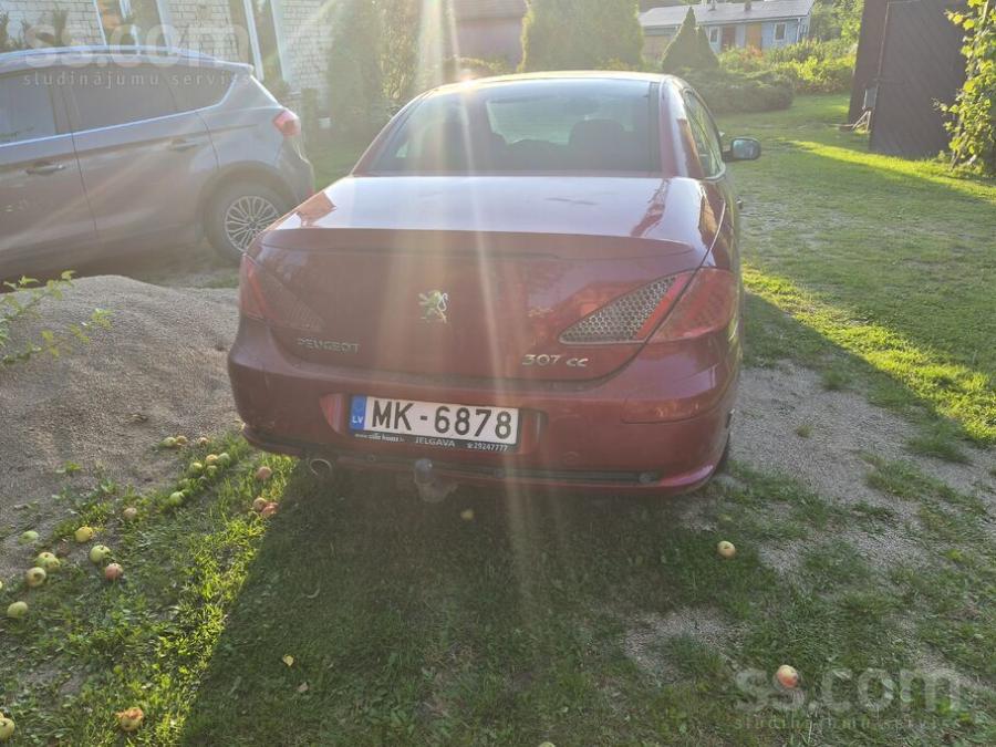 Sarkans Peugeot 307 2004 Jēkabpils, ar dzinēja tilpumu 2.00 L un nobraukumu 160 tūkst. km par 1000 €, foto 3 vietnē AUTOMOTO.COM.LV
