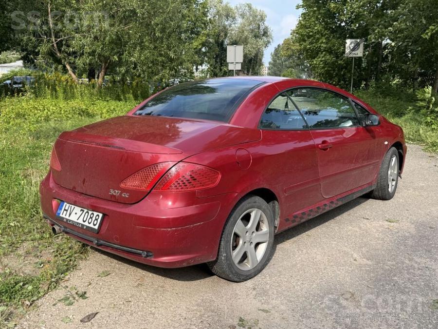 Red Peugeot 307 2005 in Riga, with an engine capacity of 2.00 L and mileage of 183 thousand km for 850 €, photo 5 on AUTOMOTO.COM.LV