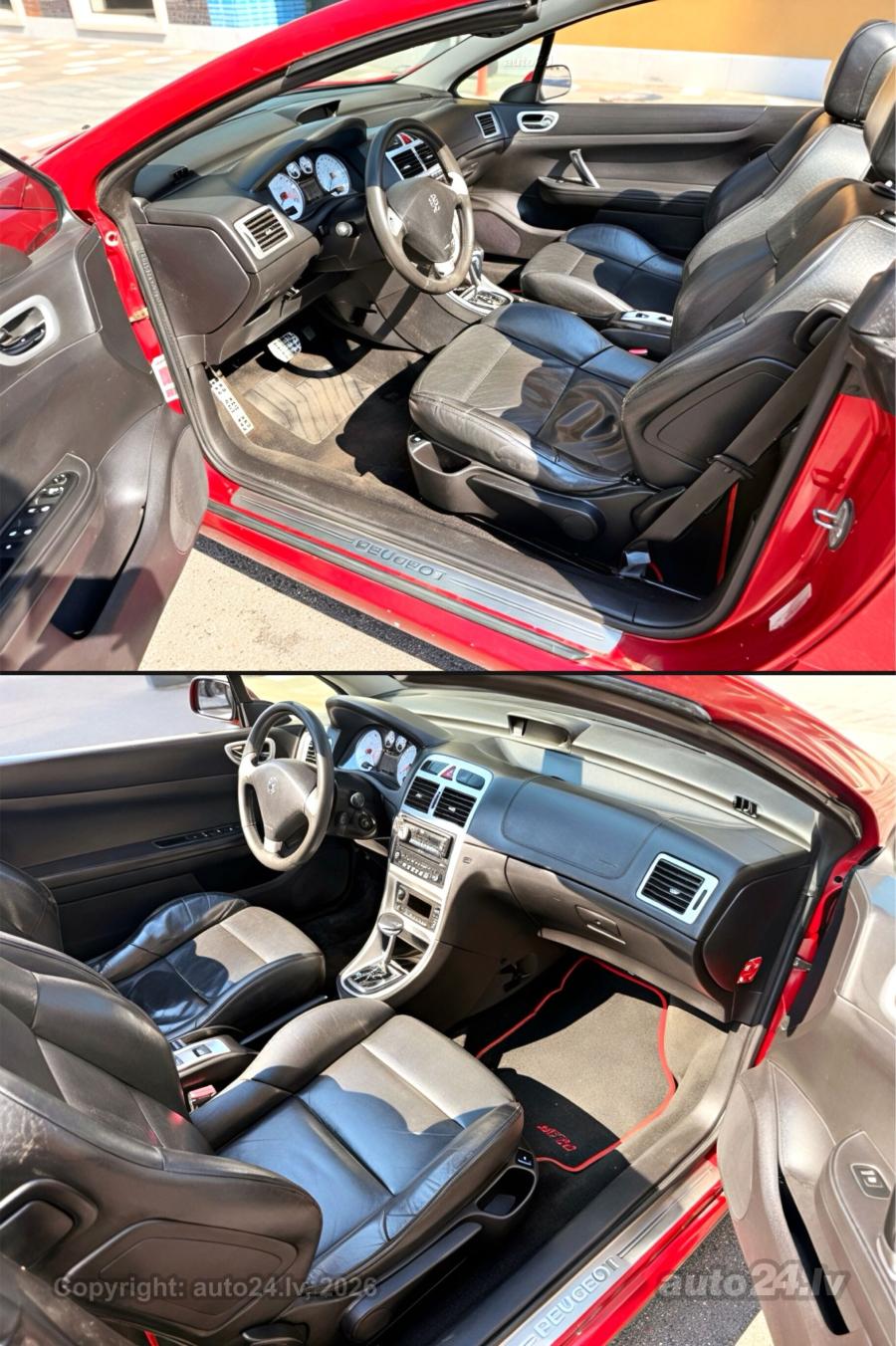 Red Peugeot 307 2007 in Tallinn, with an engine capacity of 2.00 L and mileage of 250 thousand km for 1499 €, photo 11 on AUTOMOTO.COM.LV