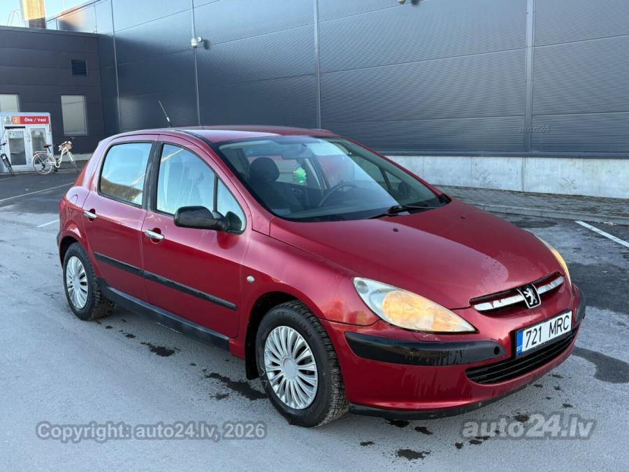 Red Peugeot 307 2001 in Rapla, with an engine capacity of 2.00 L and mileage of 0 thousand km for 1000 €, photo 1 on AUTOMOTO.COM.LV