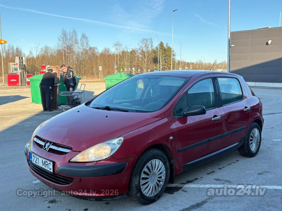 Red Peugeot 307 2001 in Rapla, with an engine capacity of 2.00 L and mileage of 0 thousand km for 1000 €, photo 4 on AUTOMOTO.COM.LV