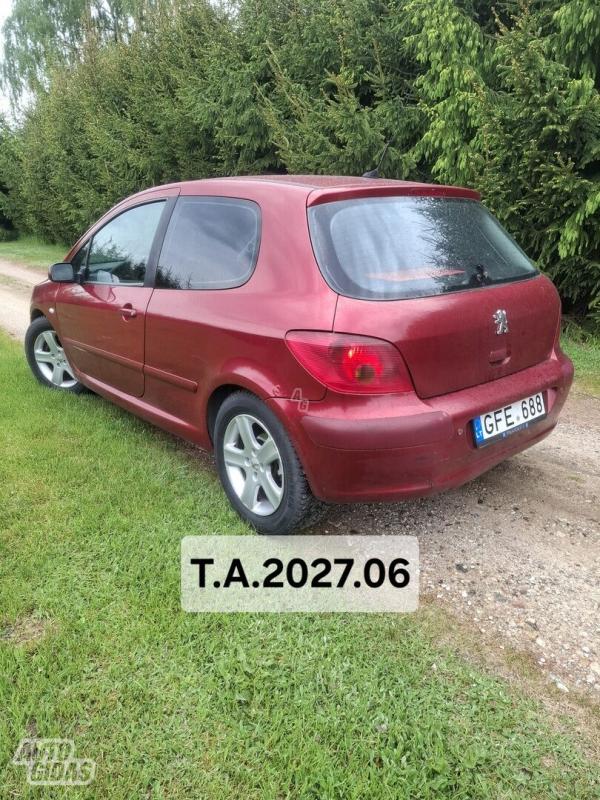 Sarkans Peugeot 307 2003 Elektrėnai, ar dzinēja tilpumu 2.00 L un nobraukumu 271 tūkst. km par 780 €, foto 1 vietnē AUTOMOTO.COM.LV