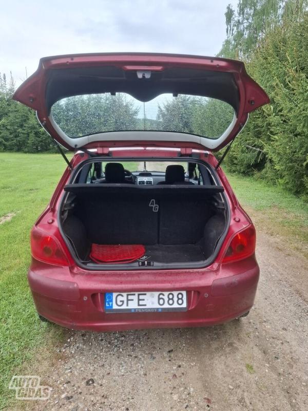 Sarkans Peugeot 307 2003 Elektrėnai, ar dzinēja tilpumu 2.00 L un nobraukumu 271 tūkst. km par 780 €, foto 9 vietnē AUTOMOTO.COM.LV