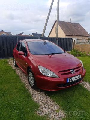 Red Peugeot 307 2003 in Daugavpils, with an engine capacity of 2.00 L and mileage of 310 thousand km for 1000 €, photo  on AUTOMOTO.COM.LV