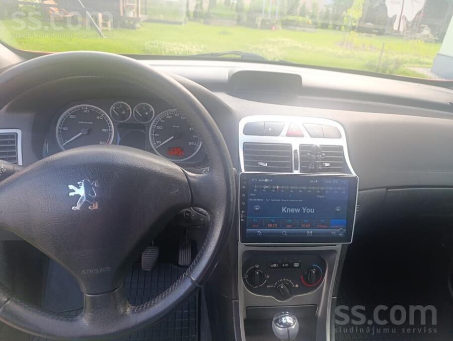 Красный Пежо 307 2003 в Даугавпилс, объемом двигателя 2.00 л и пробегом 310 тыс. км за 1000 €, фото 7 на AUTOMOTO.COM.LV