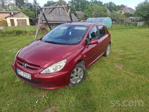 Sarkans Peugeot 307 2004 Jelgava, ar dzinēja tilpumu 1.60 L un nobraukumu 0 tūkst. km par 1100 €, foto 3 vietnē AUTOMOTO.COM.LV