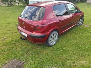 Sarkans Peugeot 307 2004 Jelgava, ar dzinēja tilpumu 1.60 L un nobraukumu 0 tūkst. km par 1100 €, foto 4 vietnē AUTOMOTO.COM.LV